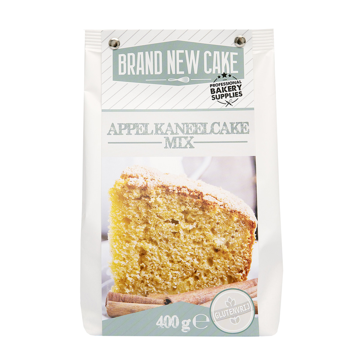 BrandNewCake Appel/Kaneelcake-mix 400g - Glutenvrij