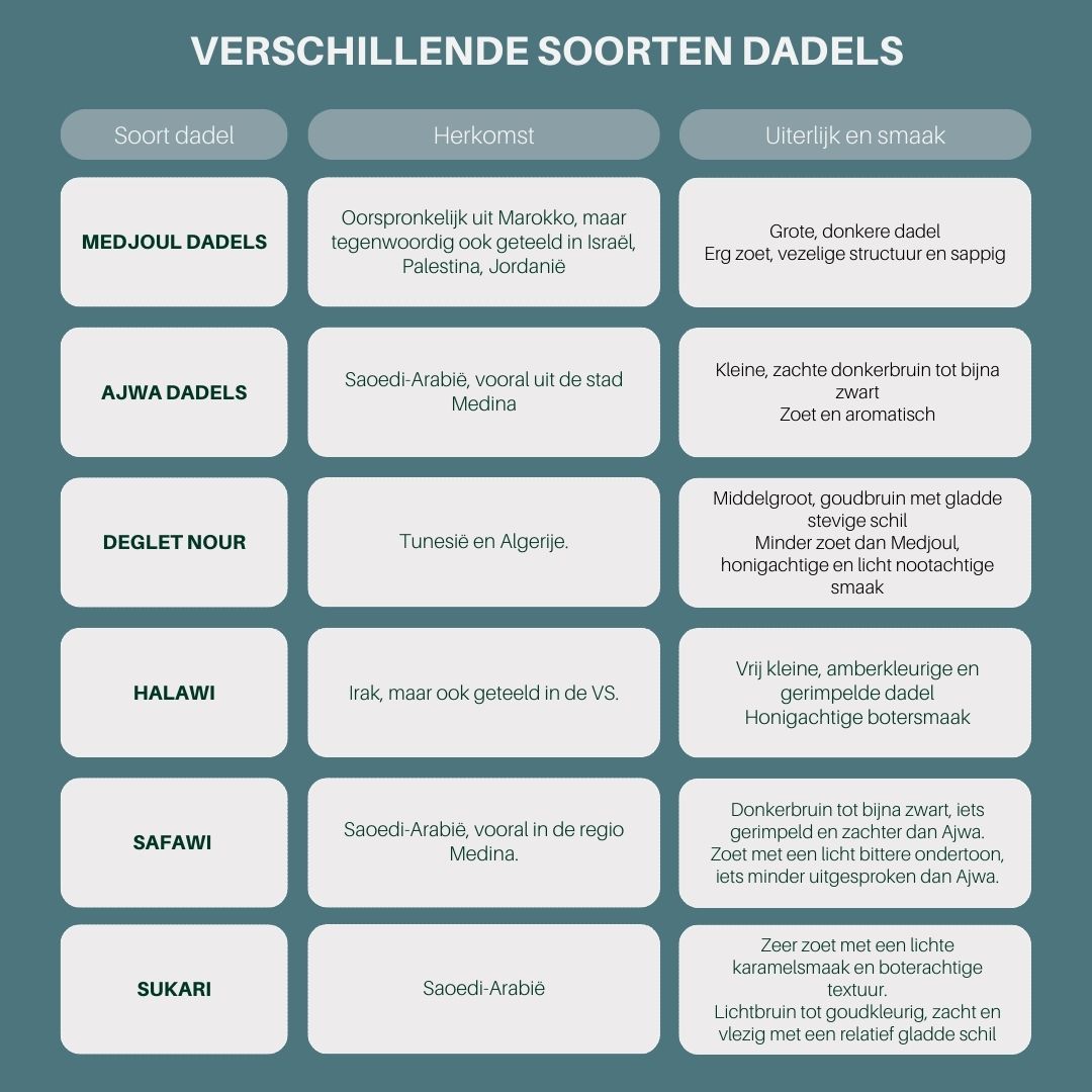 Dadels: waarom zijn ze gezond en hoe gebruik je ze?